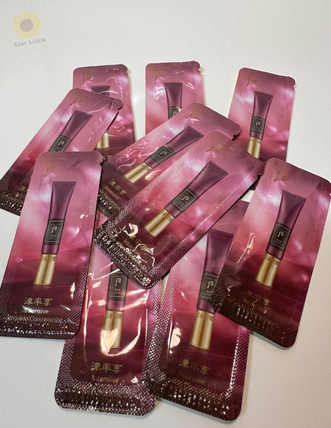 The History Of Whoo Intensive Wrinkle Concentrate-Интенсивный крем от морщин(10мл.)