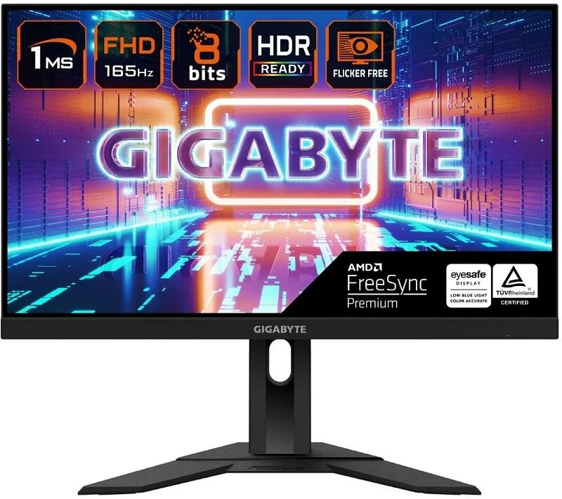 Компьютерный монитор GIGABYTE G24F-2, 1920x1080, 165 Гц, IPS, Global, черный
