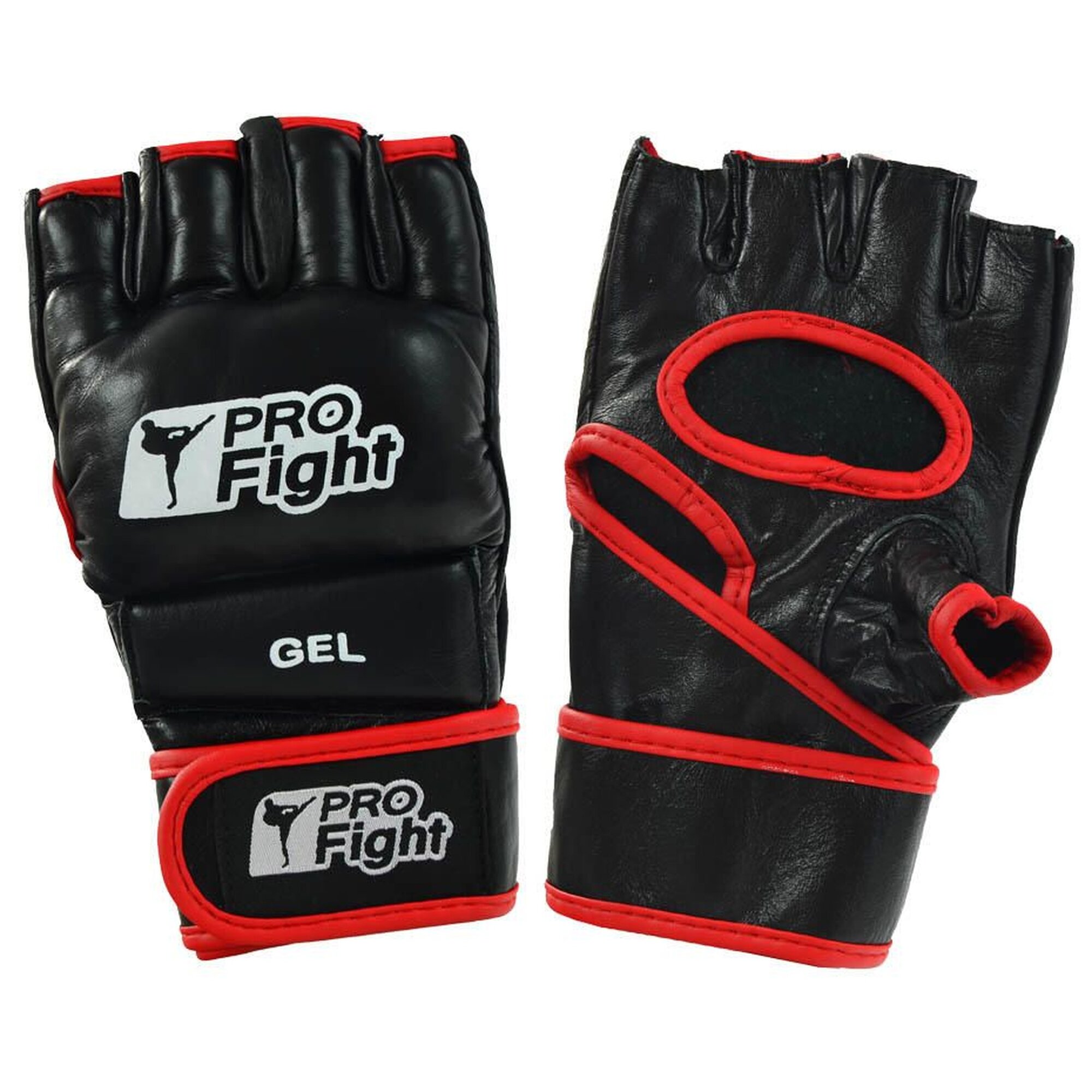 Перчатки MMA Profight PU, Decathlon, Цвет: Черное, Размер: M
