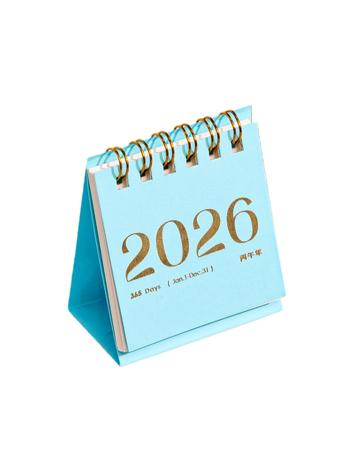 2026 Простые Настольные украшения Календарь-органайзер Креативный Планировщик декоров рабочего стола