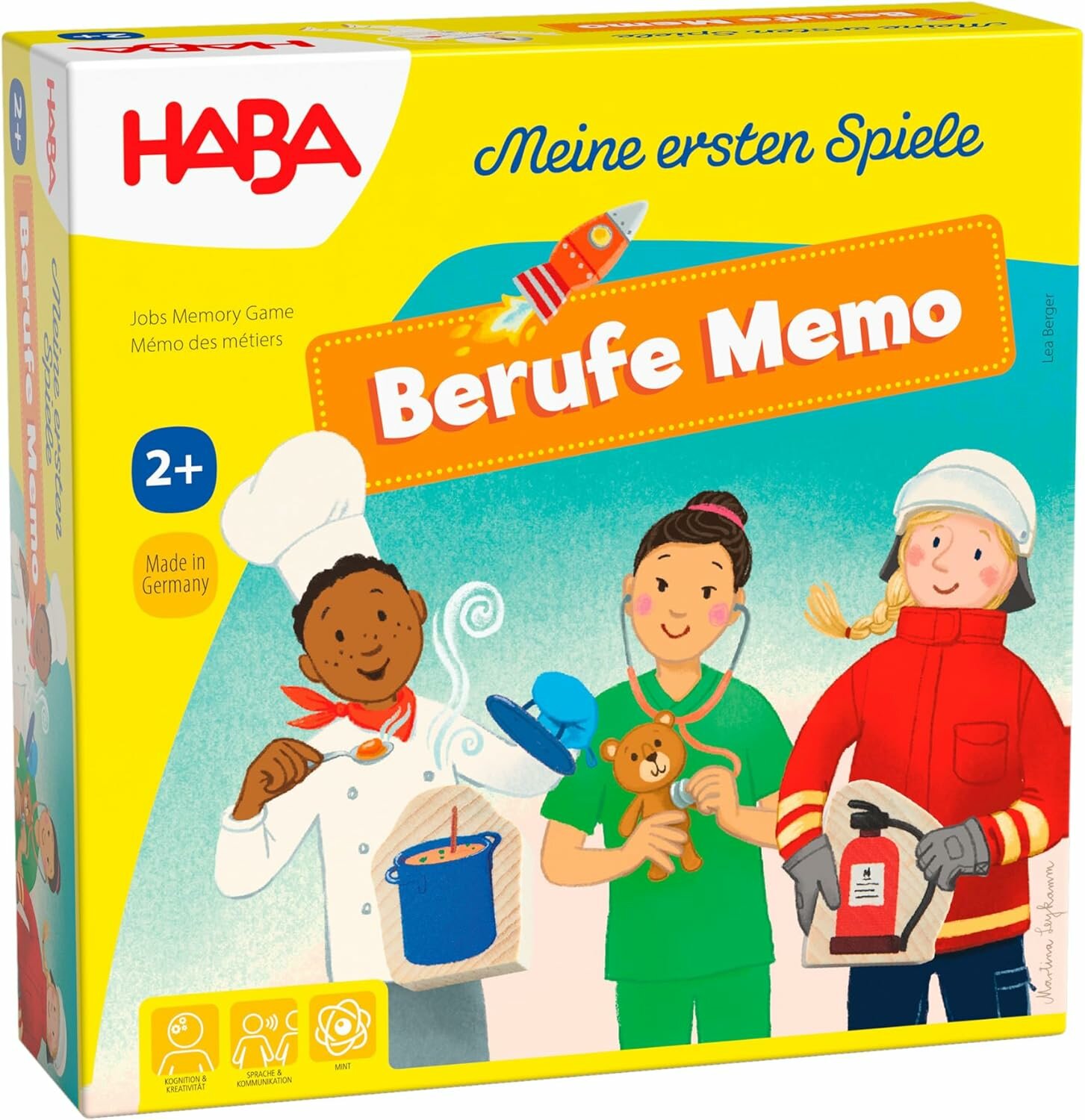 Детская настольная игра Haba - Развивающая Berufe Memo /Мемо: Профессии, от 2 лет - 2010882001