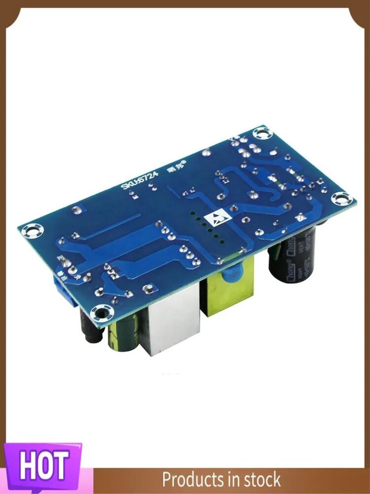 AC 110V 220V to DC 24V 6A AC-DC Импульсный блок питания Модуль платы понижающего преобразователя 100 Вт XK-2412-24 Источник постоянного тока
