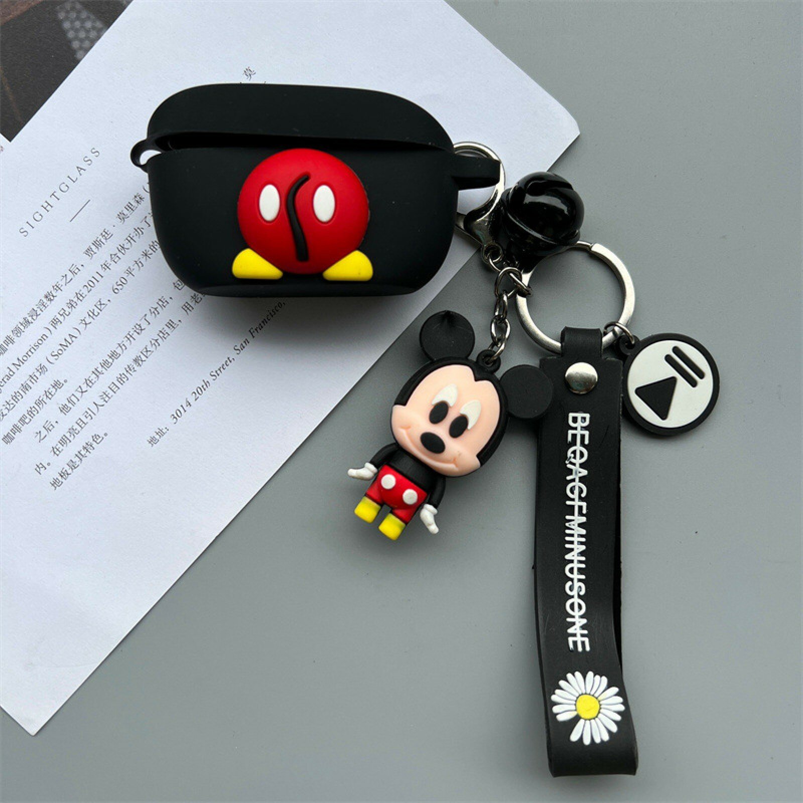 Чехол для наушников MyPads для JBL Wave 100 TWS черный, мягкий прочный материал, защита от царапин и пыли