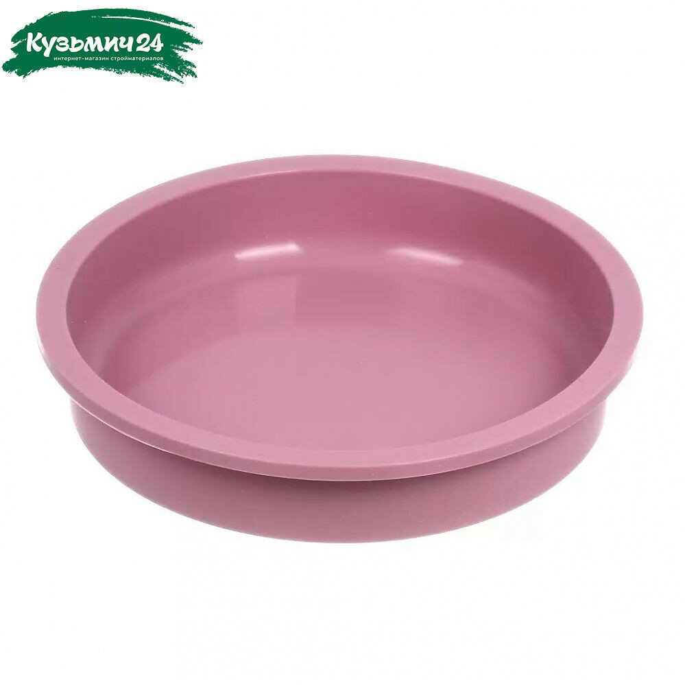 Форма для запекания Хорс Plum П-01-51-03-205, круглая, силикон, 40х200х200 мм