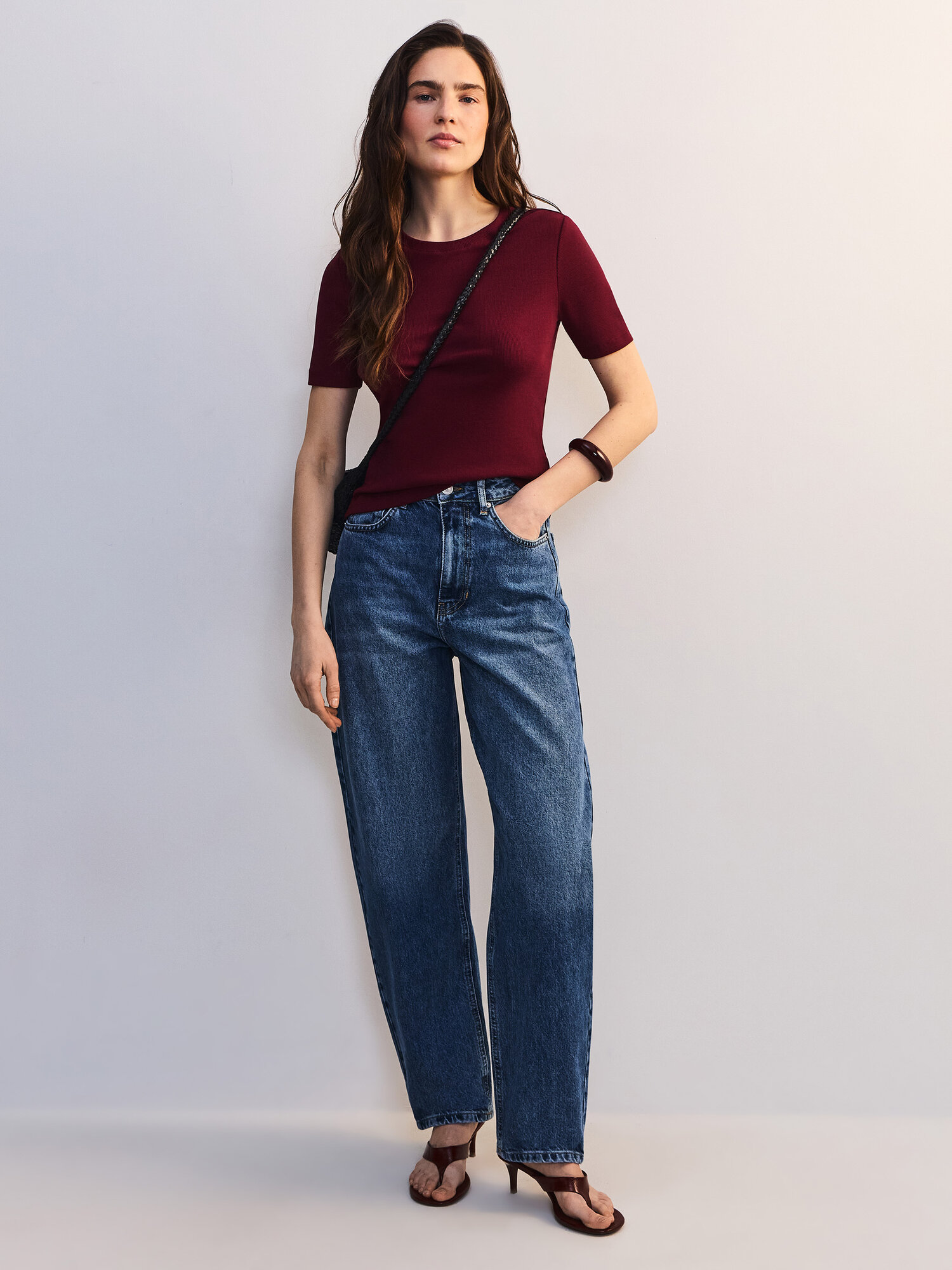 Джинсы бананы 