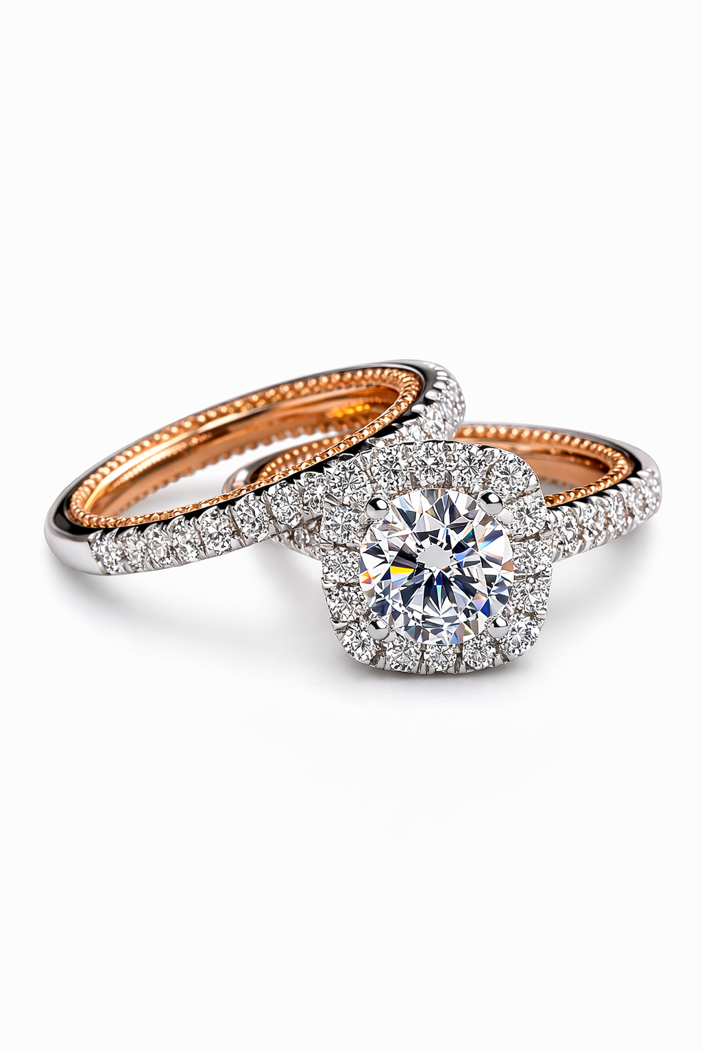 Набор колец VERBA, циркон