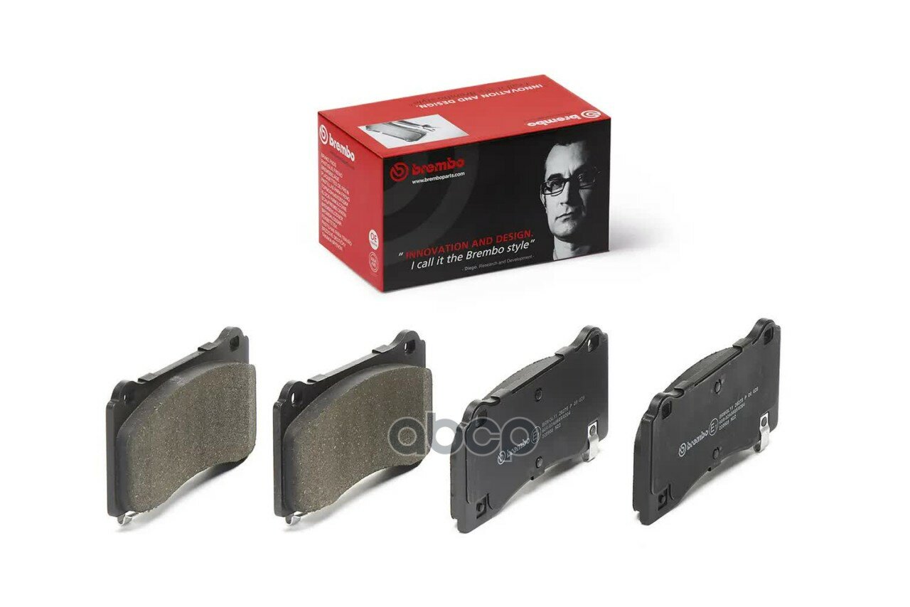 Колодки тормозные дисковые TESLA MODEL Y (5YJY) EV Привод на все колеса 2019- шт. Brembo арт. P 09 028