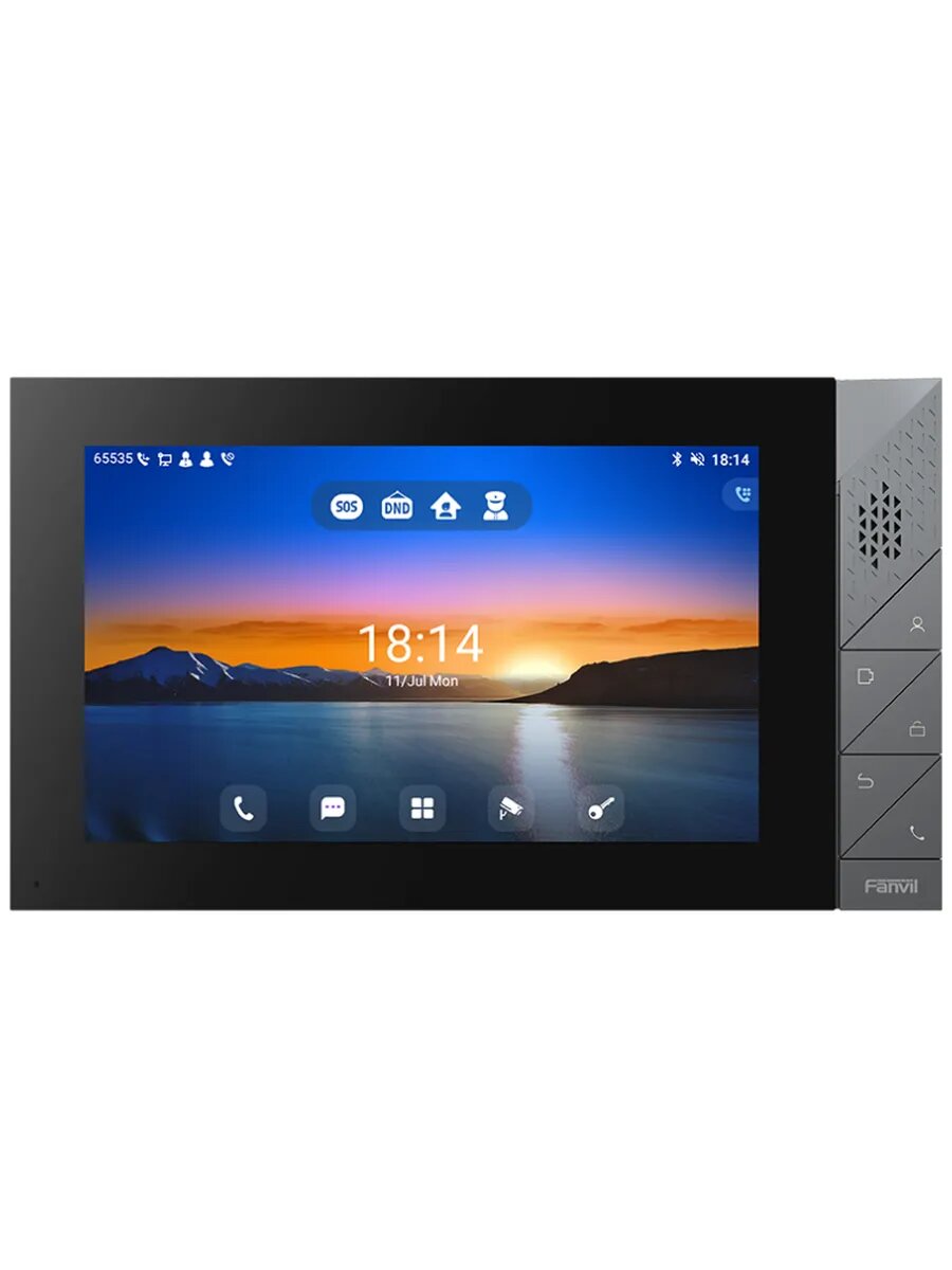 Вызывная панель Fanvil i55A Ответная часть Fanvil для SIP-домофона , wi-fi, без БП