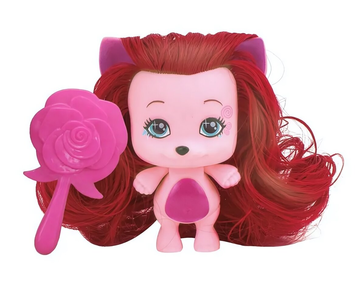 Игровая фигурка Собачка "FUNKY TOYS" с расческой, высота 10см, цветной принт, подвижные лапки и мягкая голова