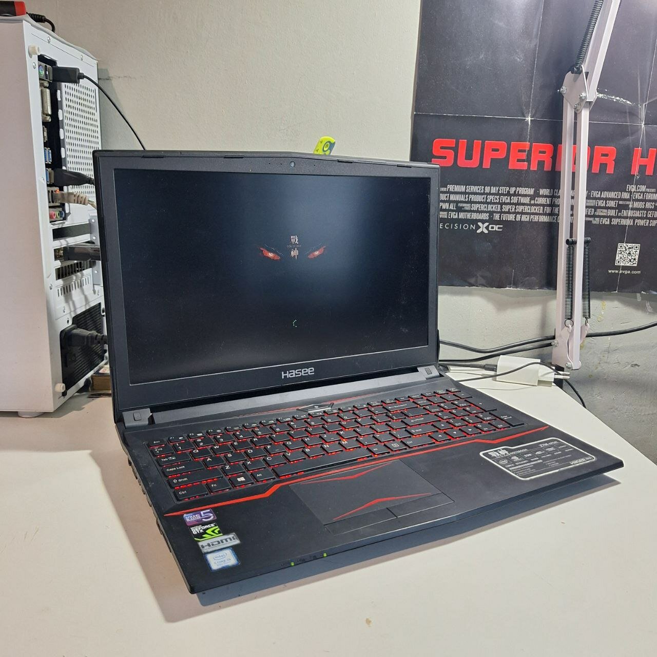 Игровой ноутбук 15.6" Intel core i5-8300, GTX 1050Ti, 8gb ddr4, SSD 256gb