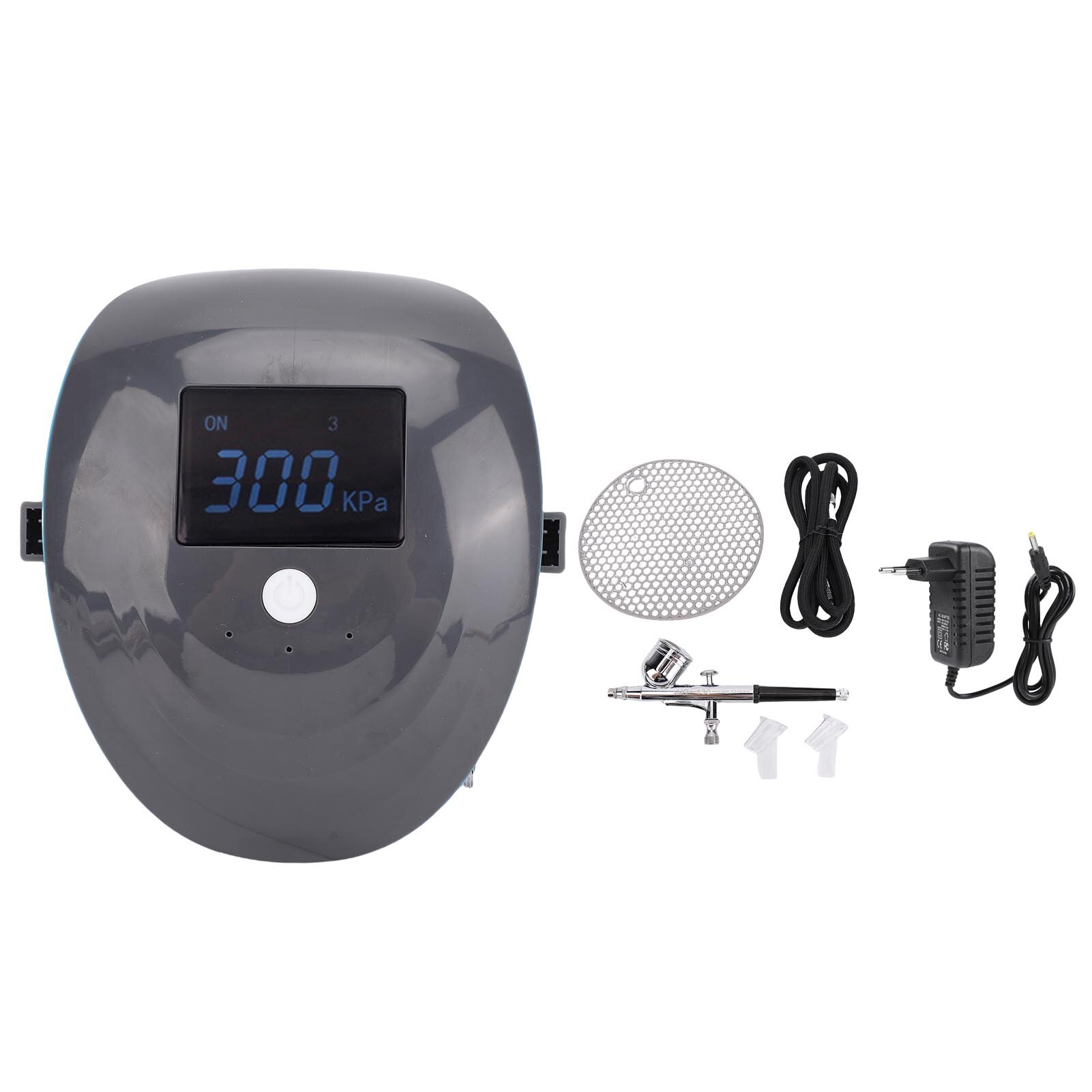 Мини-аэрограф с компрессором, 3 скорости, 10LPH, для творчества, евровилка