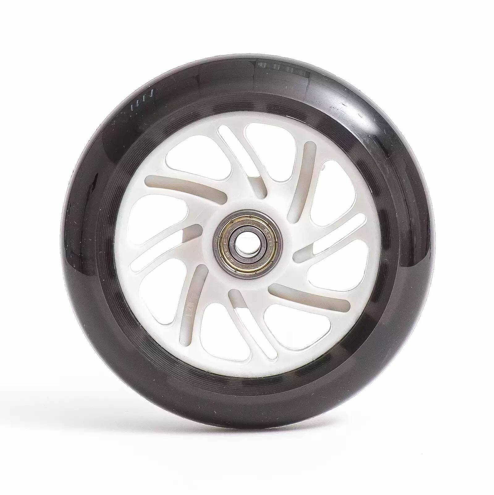 Колесо для самоката RUSH ACTION серое, диаметр 120 мм, полиуретан