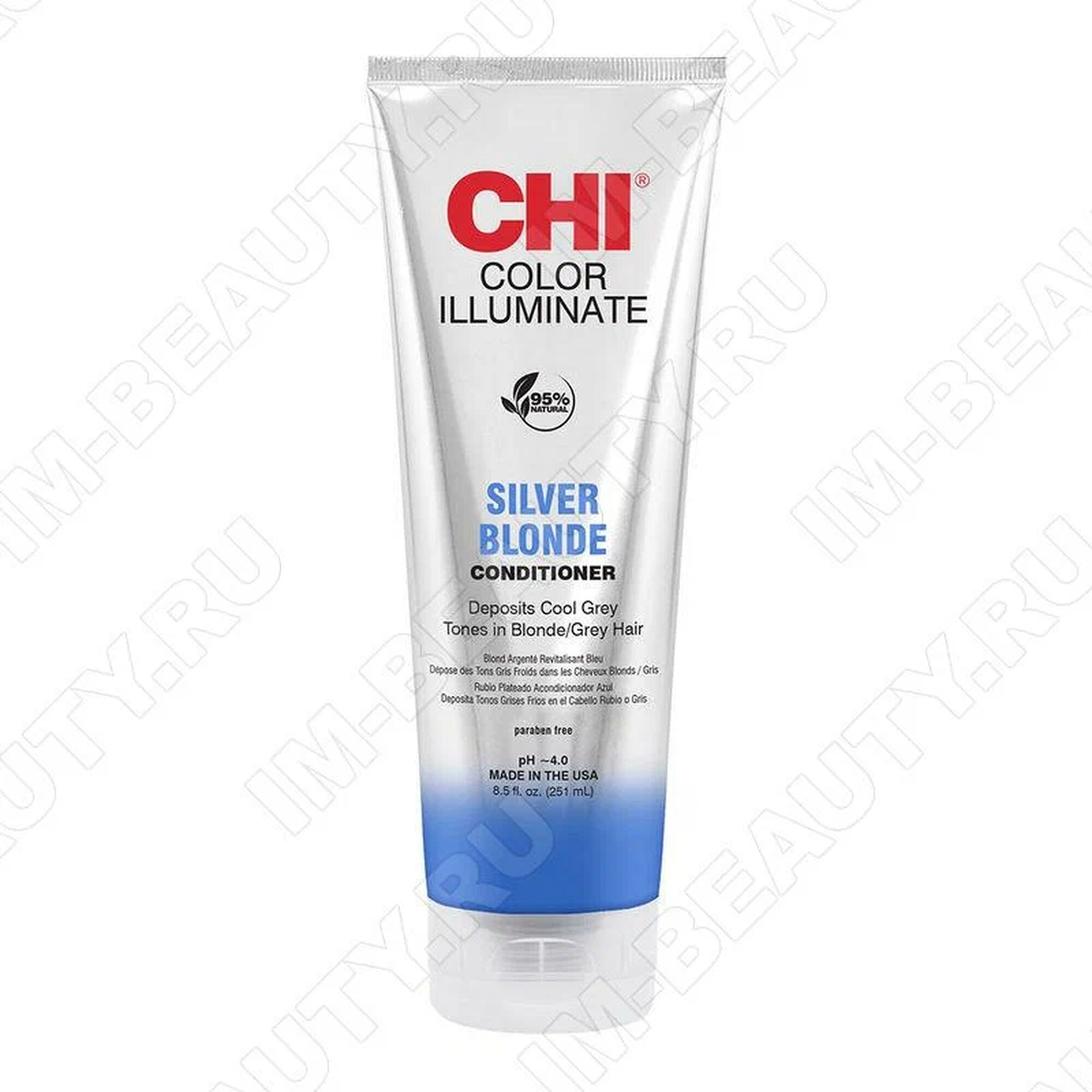 Кондиционер оттеночный Серебристый блондин, 251 мл (CHI COLOR ILLUMINATE)