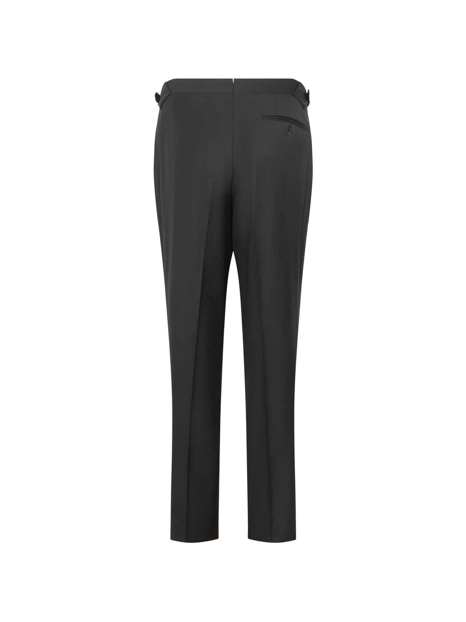 Брюки FRANZESE Pleat buckle trousers, размер 46, black/black — фото 1