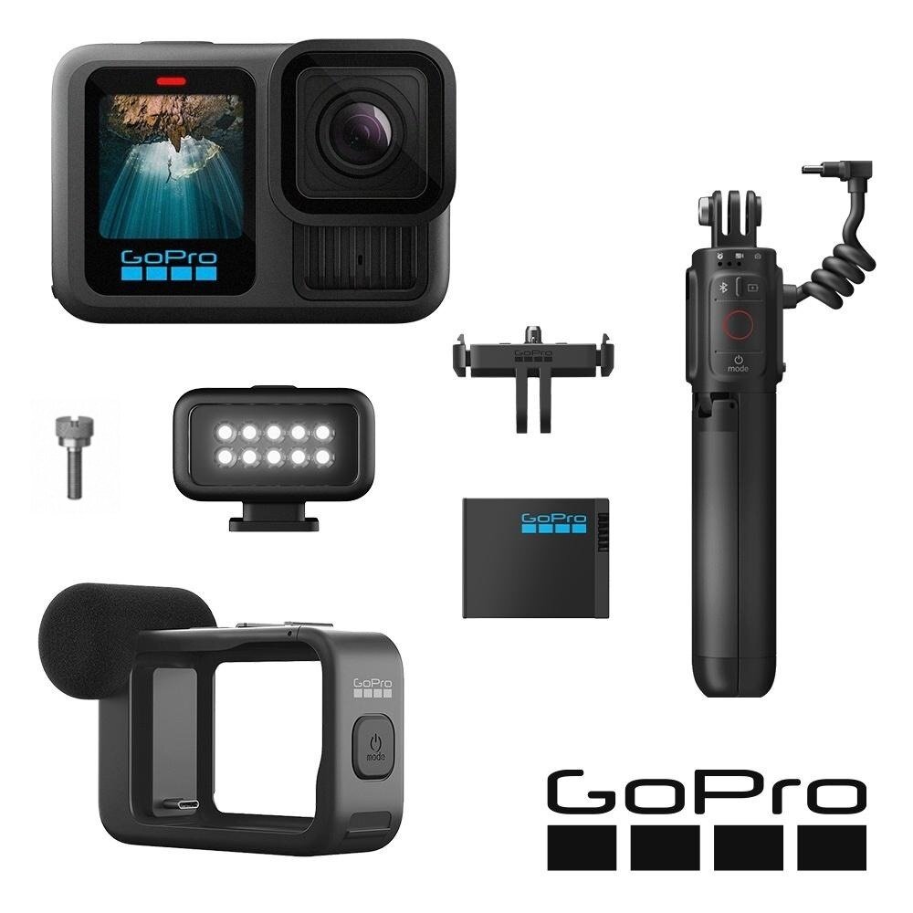 Экшн-камера GoPro HERO13 Black Creator Edition black / черный