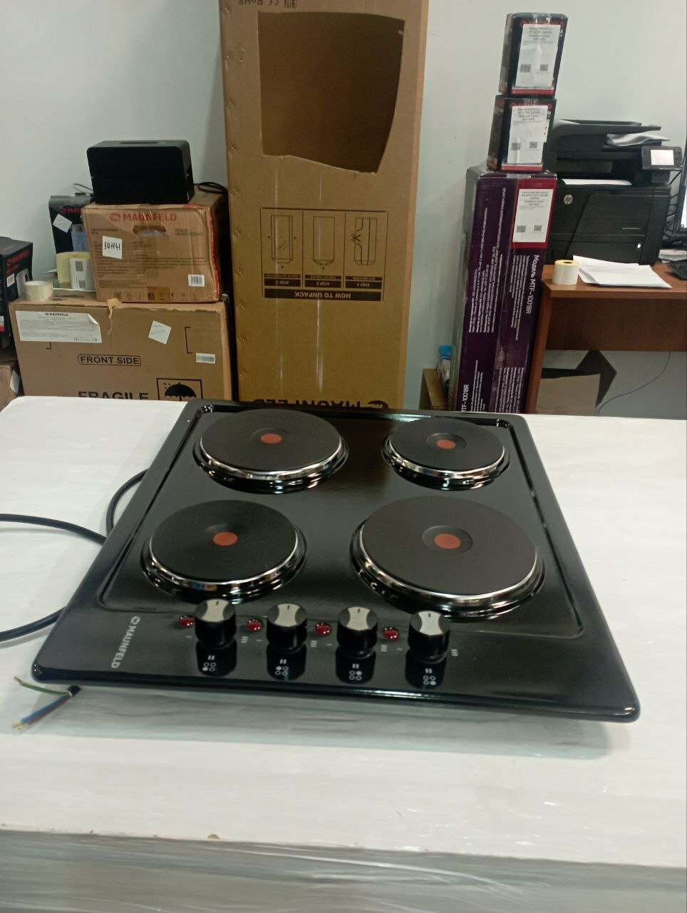 Электрическая варочная панель MAUNFELD EEHE.64.4B