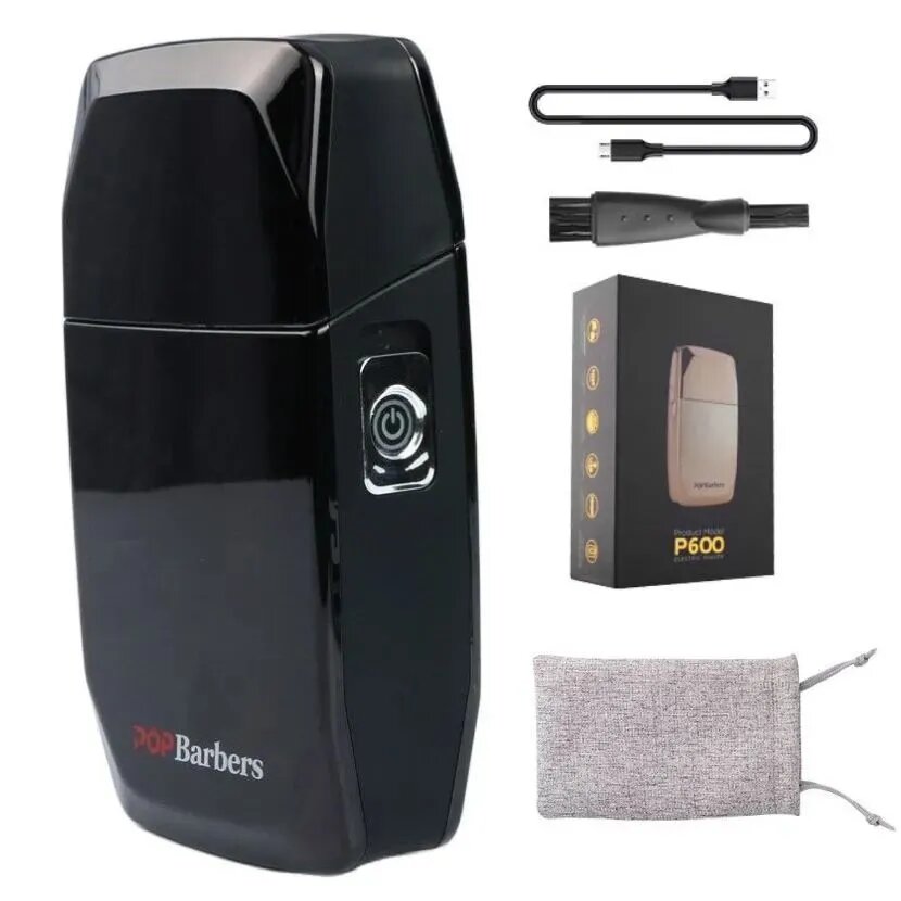 Popbarbers Машинка для стрижки BARBERS, черный