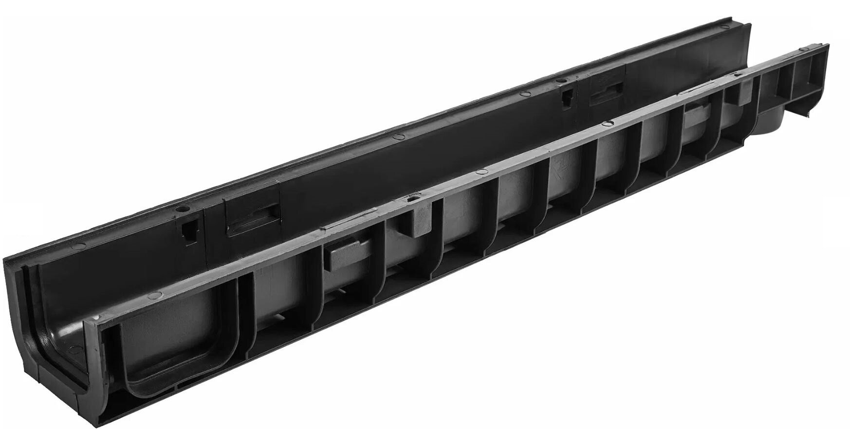 Канал пластиковый DN100 Gidrolica 1000х145х100 мм, пластиковый (804)