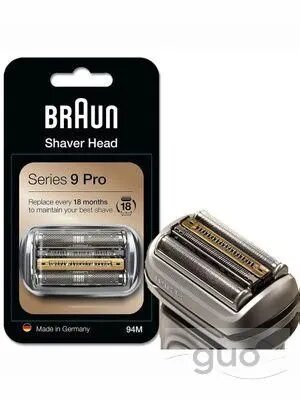 Сетка и режущий блок 94M для электробритв Braun Series 9 и 9 Pro, Совместимость с Braun Series 9