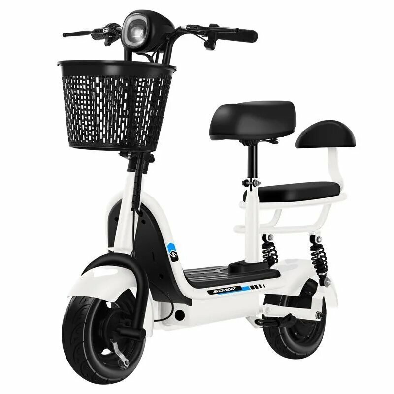 Электросамокат SKU00090, белый