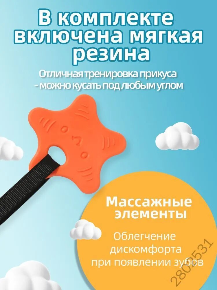 Мягкая книжка с зеркалом для малышей 2в1, развивающая игрушка с звуковыми эффектами, черный цвет — фото 1
