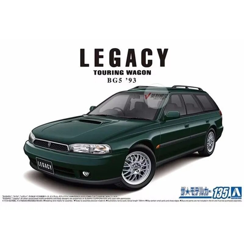 Aoshima 06496C Subaru Legacy (BG5) Wagon Сборная модель 1/24