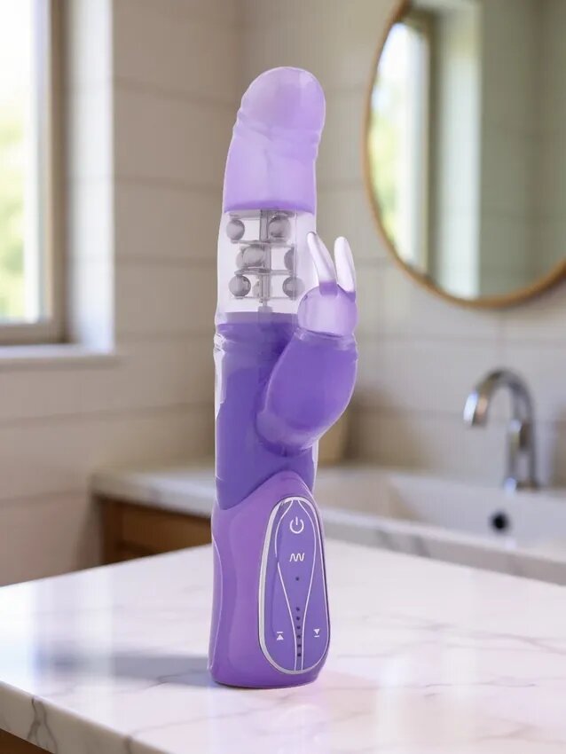 Вибратор-кролик 'Белла' Dream 7 Bunny Vibrator Purple, 7 режимов, 25 см