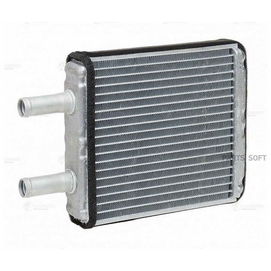 LUZAR LRH-0127B Радиатор отоп. для а/м Лада 2170-72 Приора А/С (тип Halla) (LRh 0127b)