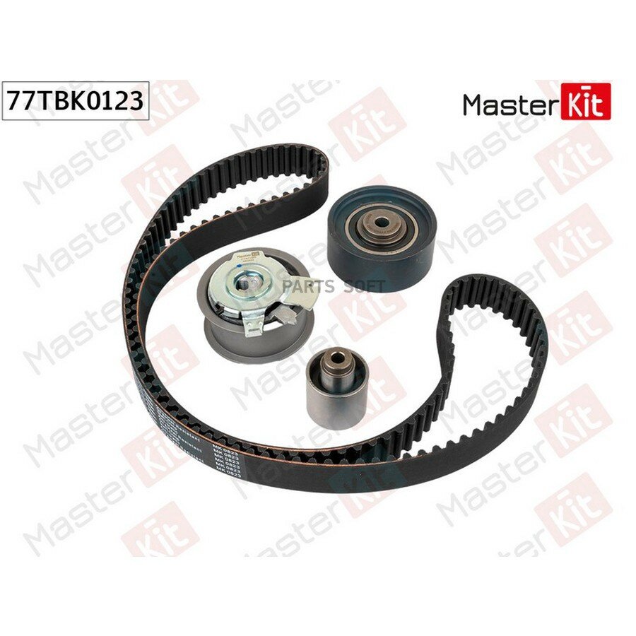 MASTERKIT 77TBK0123 77TBK0123 Комплект ремня ГРМ\ Skoda Octavia II(1Z3) 04-13, Mitsubishi L
