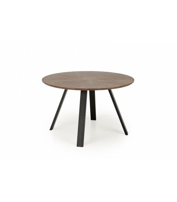 Стол обеденный Halmar DANILO 120 (орех/черный)