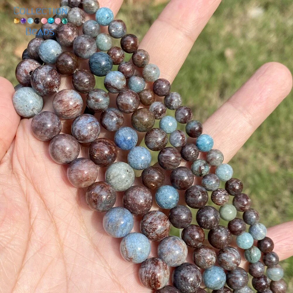 Бусины из африканского нефрита 6/8/10 мм 10mm Approx 37pcs