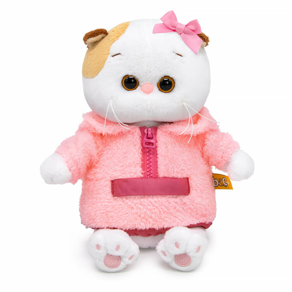 Игрушка мягкая BUDI BASA LI-LI baby "Кошечка Ли-Ли беби в анораке", размер 18 см