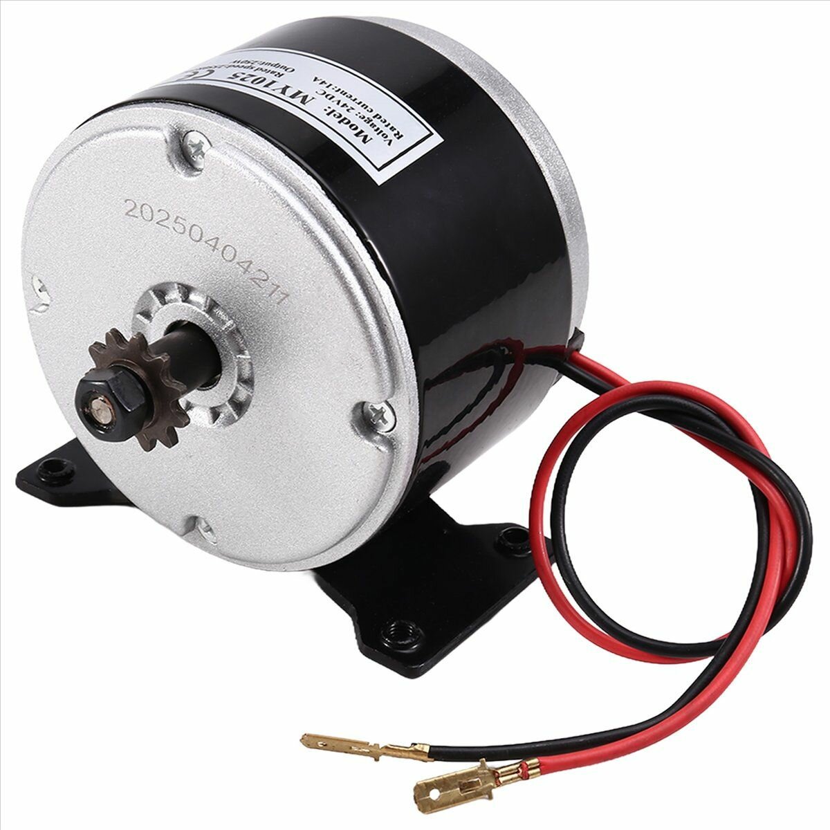 24 В 250 Вт высокоскоростной мотор-редуктор для цепного редуктора 25H, электрический щеточный двигатель постоянного тока, редуктор E Велосипед Самокат