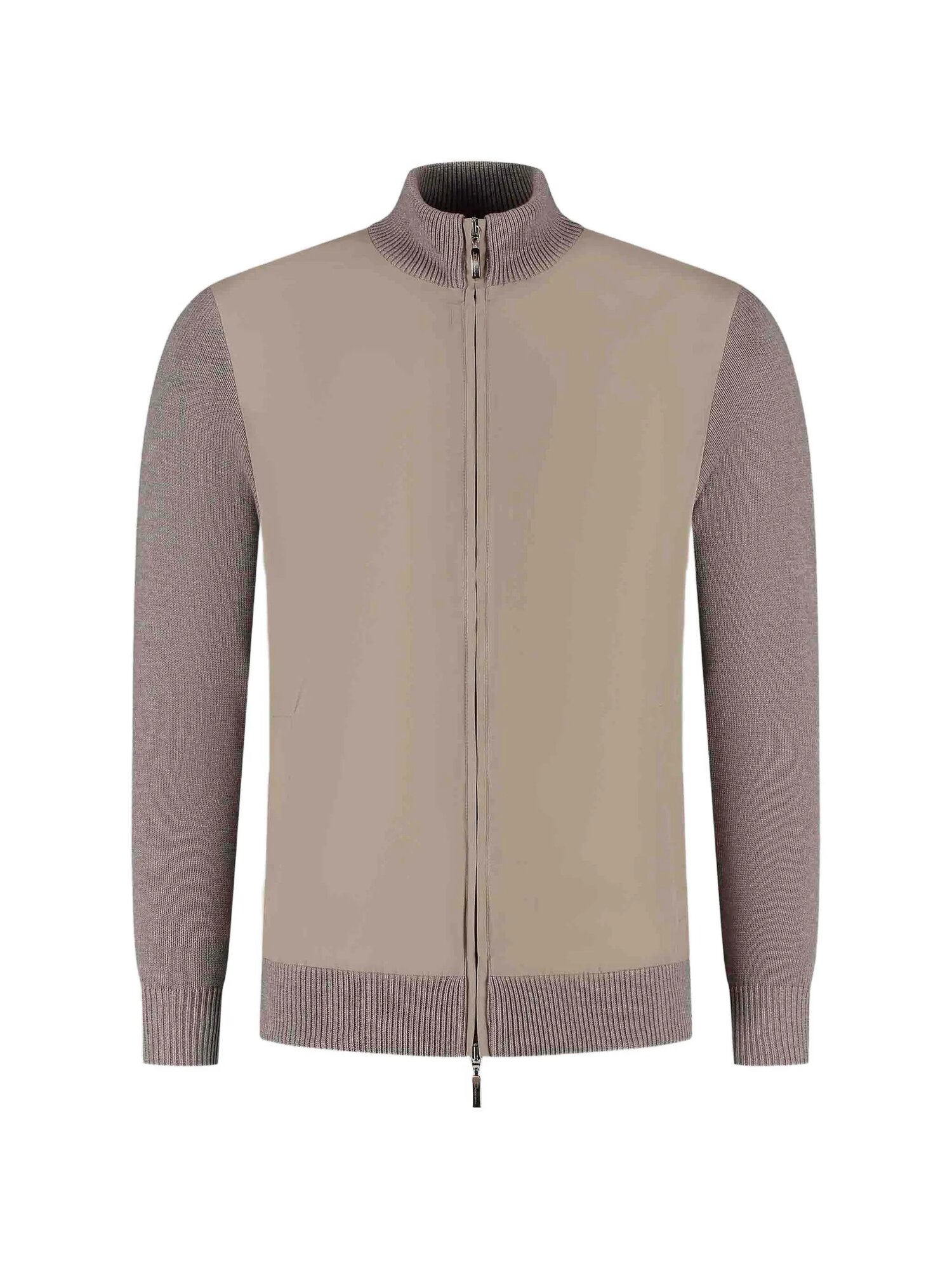 Толстовка Zipped panelled sweatshirt
