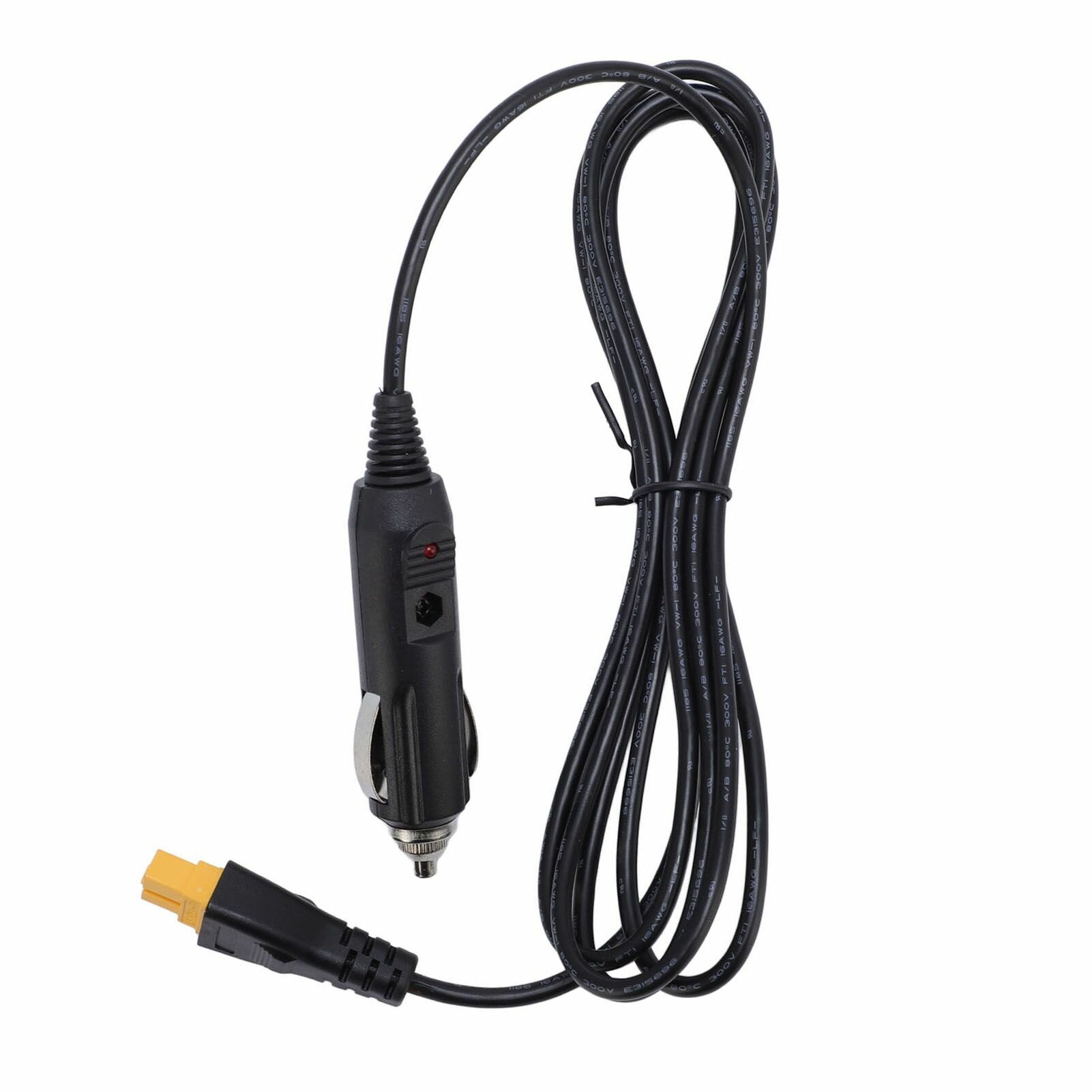 Удлинительный кабель 2M 18AWG прикуриватель-штекер к адаптеру XT60-гнездо зарядный шнур для 12 В 24 В автомобильный грузовик солнечный генератор