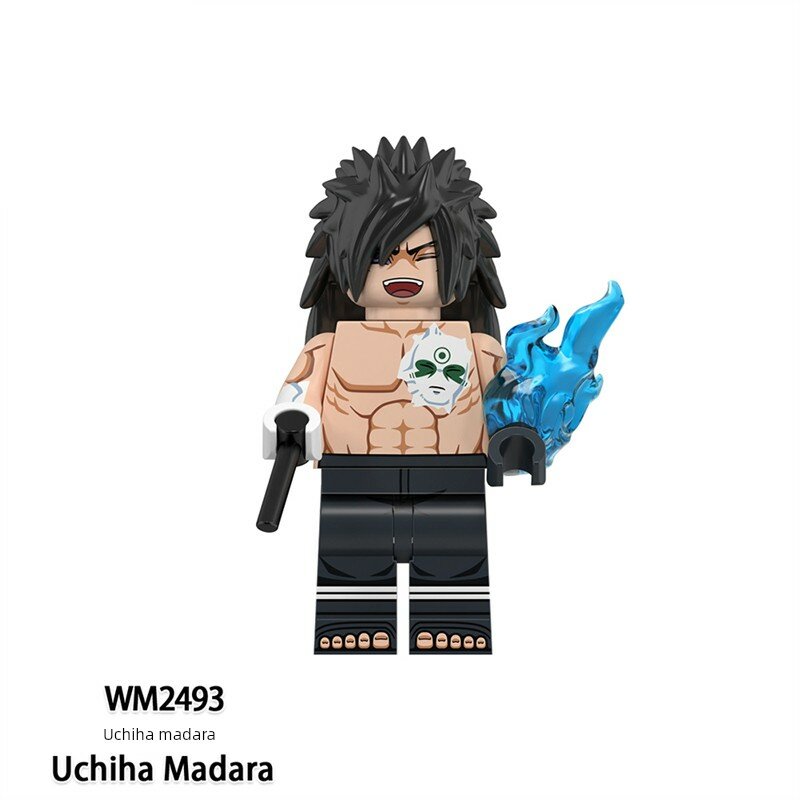 Серия LEGO Наруто Учиха Мадара Сборная Фигурка, 1 Шт. Коллекционная Модель Совместимая с LEGO Кубиками