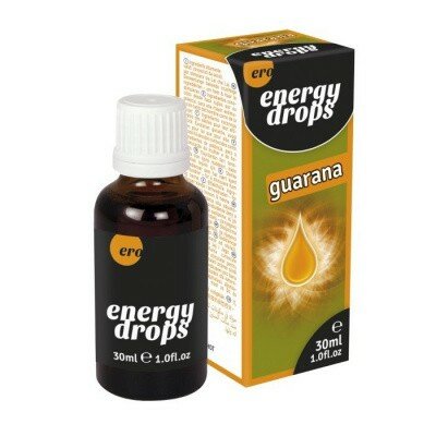 HOT and SHIATSU Капли для мужчин и женщин Energy Drops Guarana (m+w) 30 мл.
