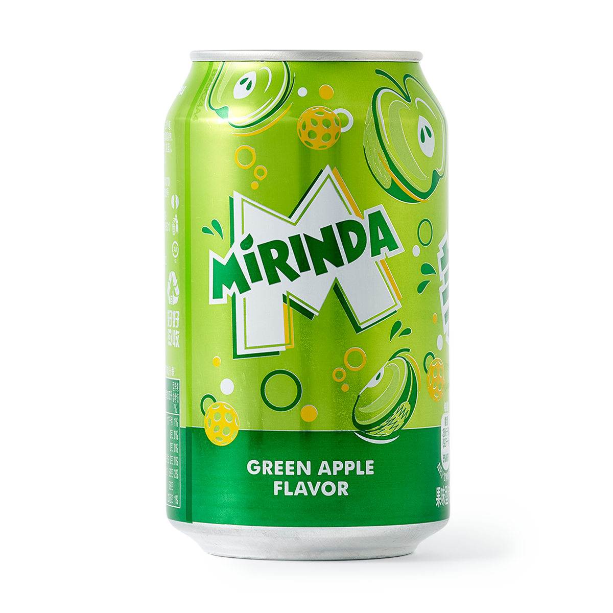 Напиток Mirinda "The Green Apple", газированный, яблоко, 330 мл