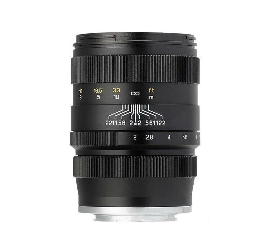 Объектив Zhong Yi 85mm F/2.0 для фотоаппаратов Nikon, Nikon F, черный