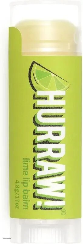 Hurraw Lime Бальзам для губ Лаймовый бальзам для губ 4,8 г США