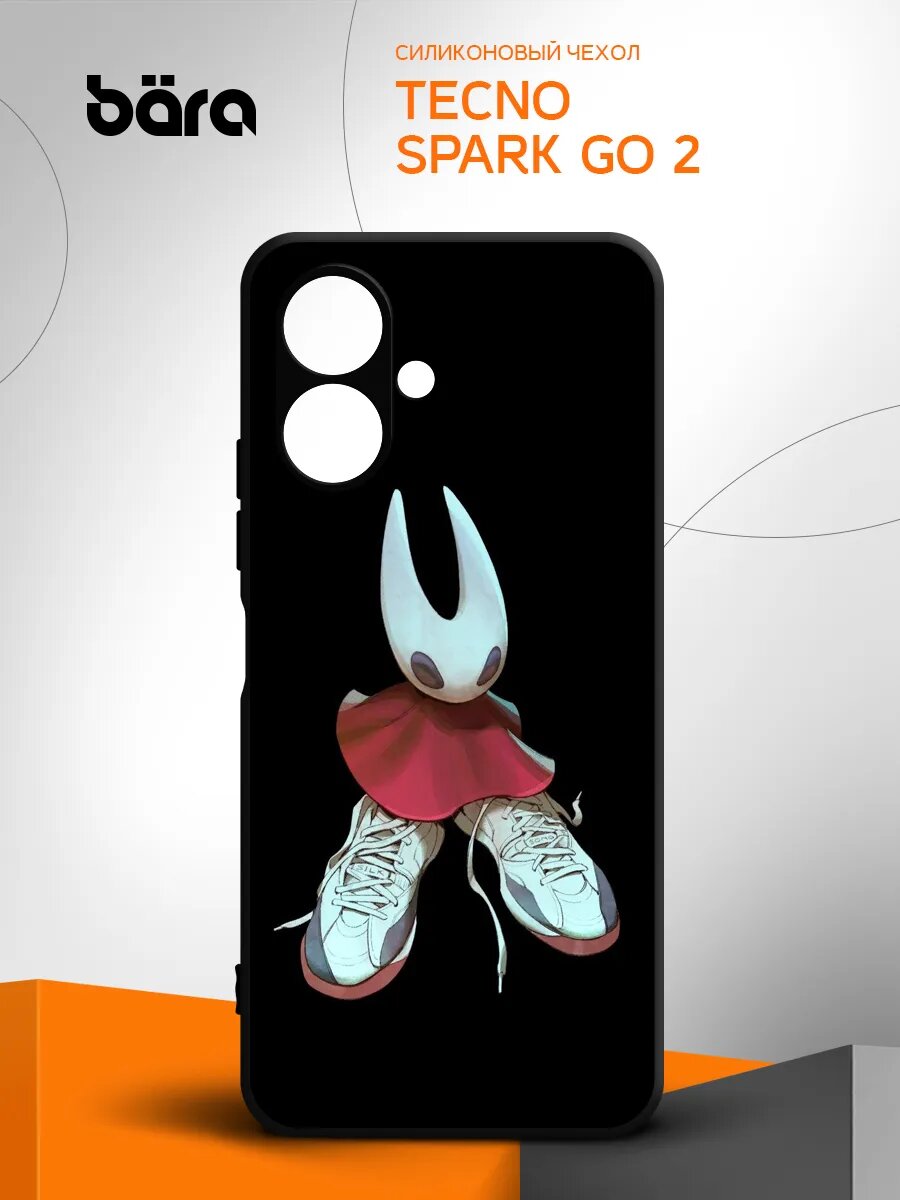 Чехол на Tecno Spark Go 2, Техно Спарк Го 2 с картинкой Silksong Хорнет
