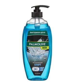 Гель для душа Palmolive Men Спорт Восстанавливающий, 750 мл