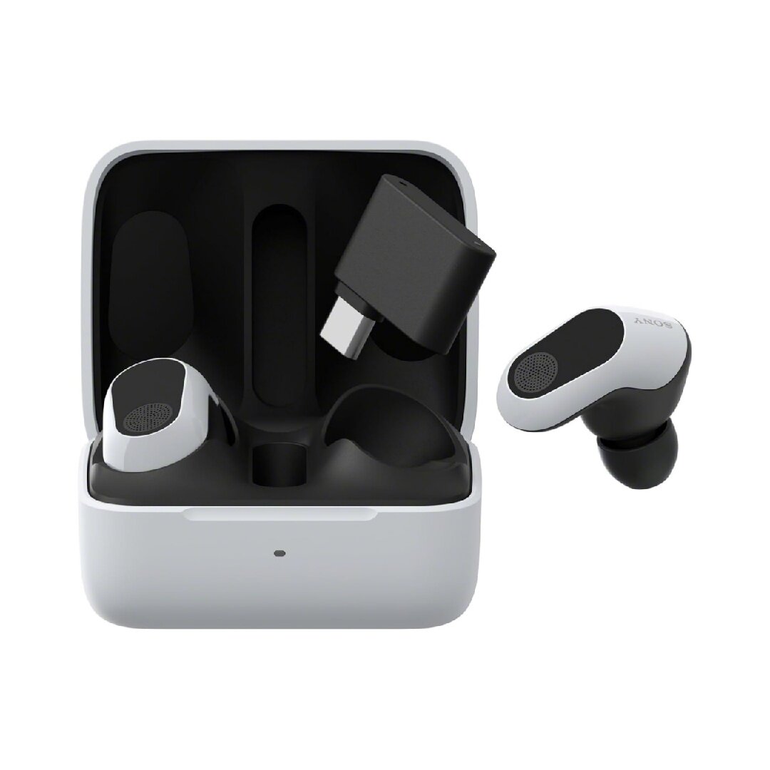 Sony Наушники беспроводные с микрофоном Sony INZONE Buds, Радиоканал, USB Type-C, белый