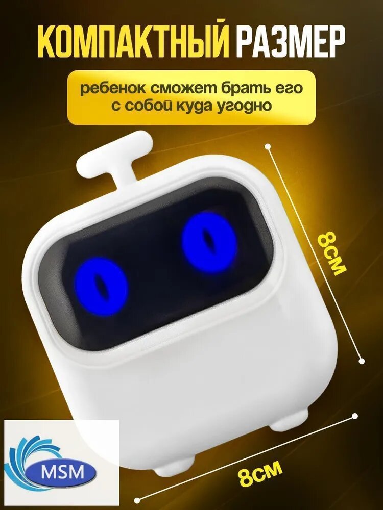 Мини-принтер MINI-printer термотрансферный, Монохромный, Bluetooth, 300 dpi — фото 1