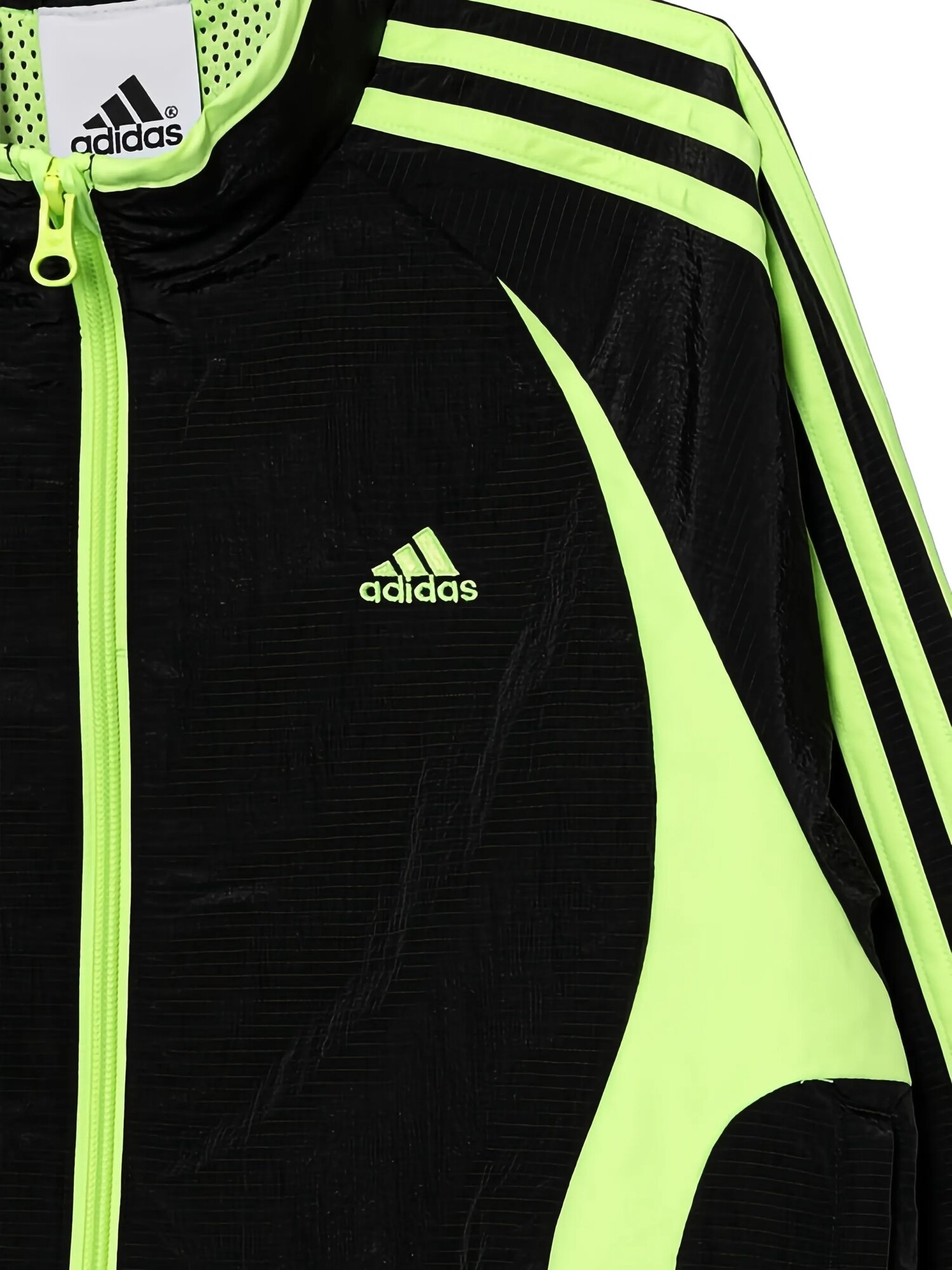 Куртка adidas Teamgeist, размер 17 лет, черный/серый металик — фото 1