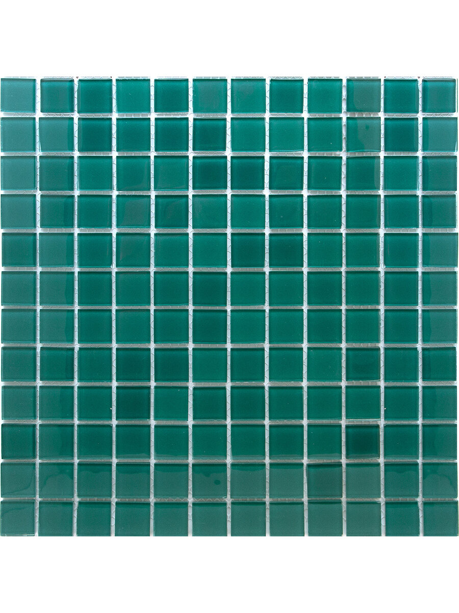 Стеклянная плитка мозаика Natural Color palette на сетке, размер листа 322х322 мм, чип 25х25 мм, толщина 3,5 мм