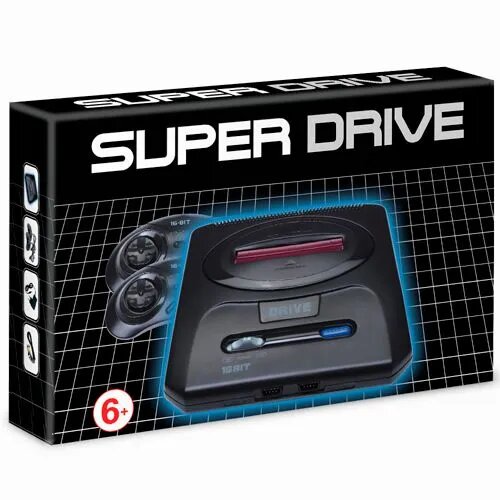 Игровая приставка 16-bit Super Drive Classic (без ИГР)