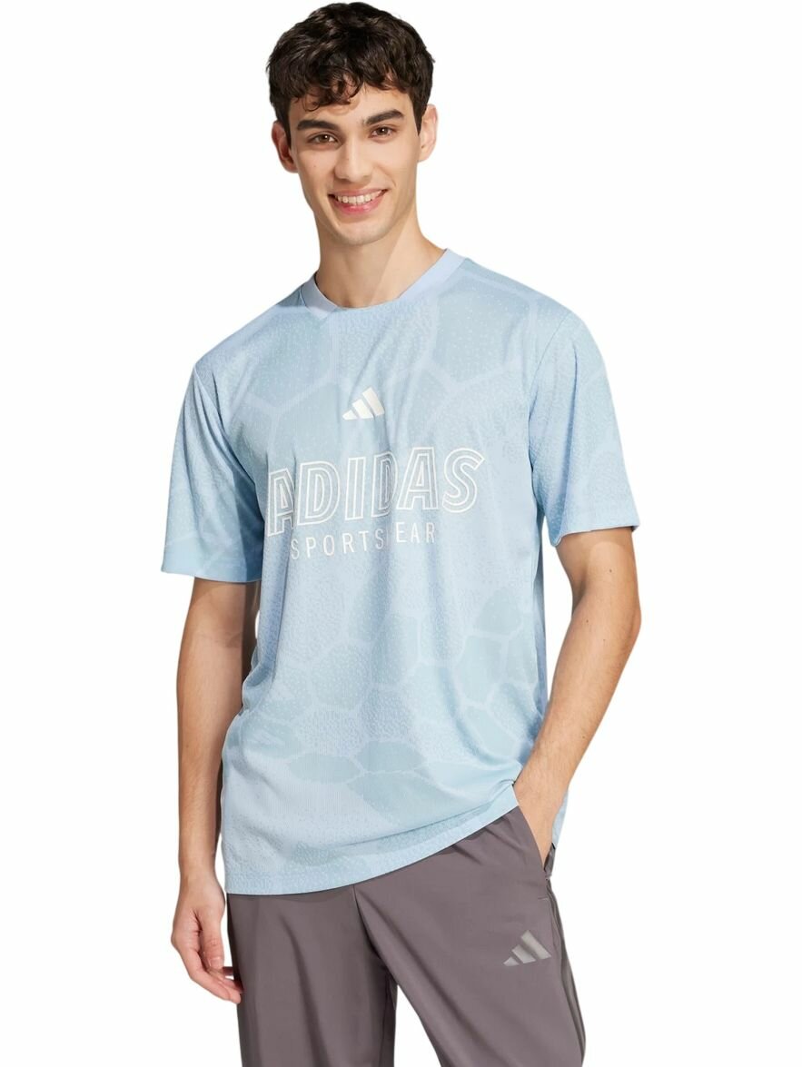 Футболка спортивная House of Tiro Short Sleeve Jacquard Jersey