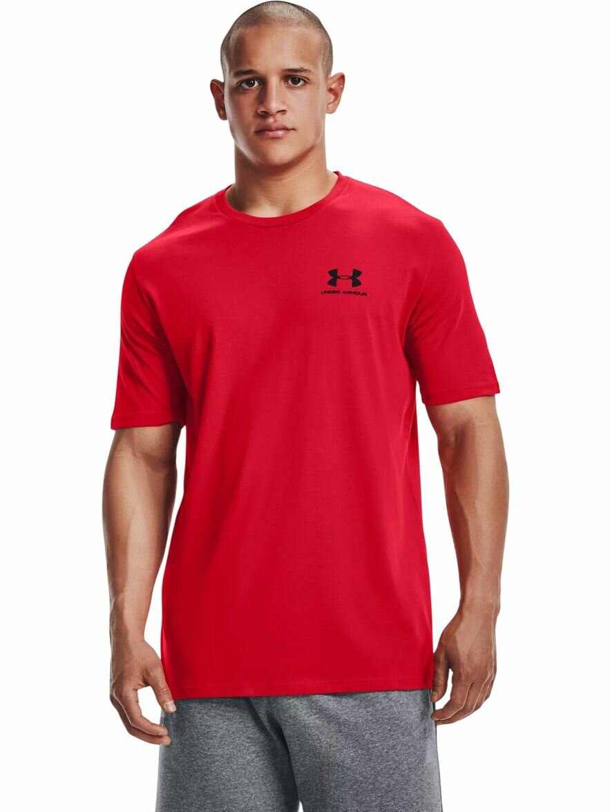 Футболка спортивная Sportstyle Left Chest Logo SS