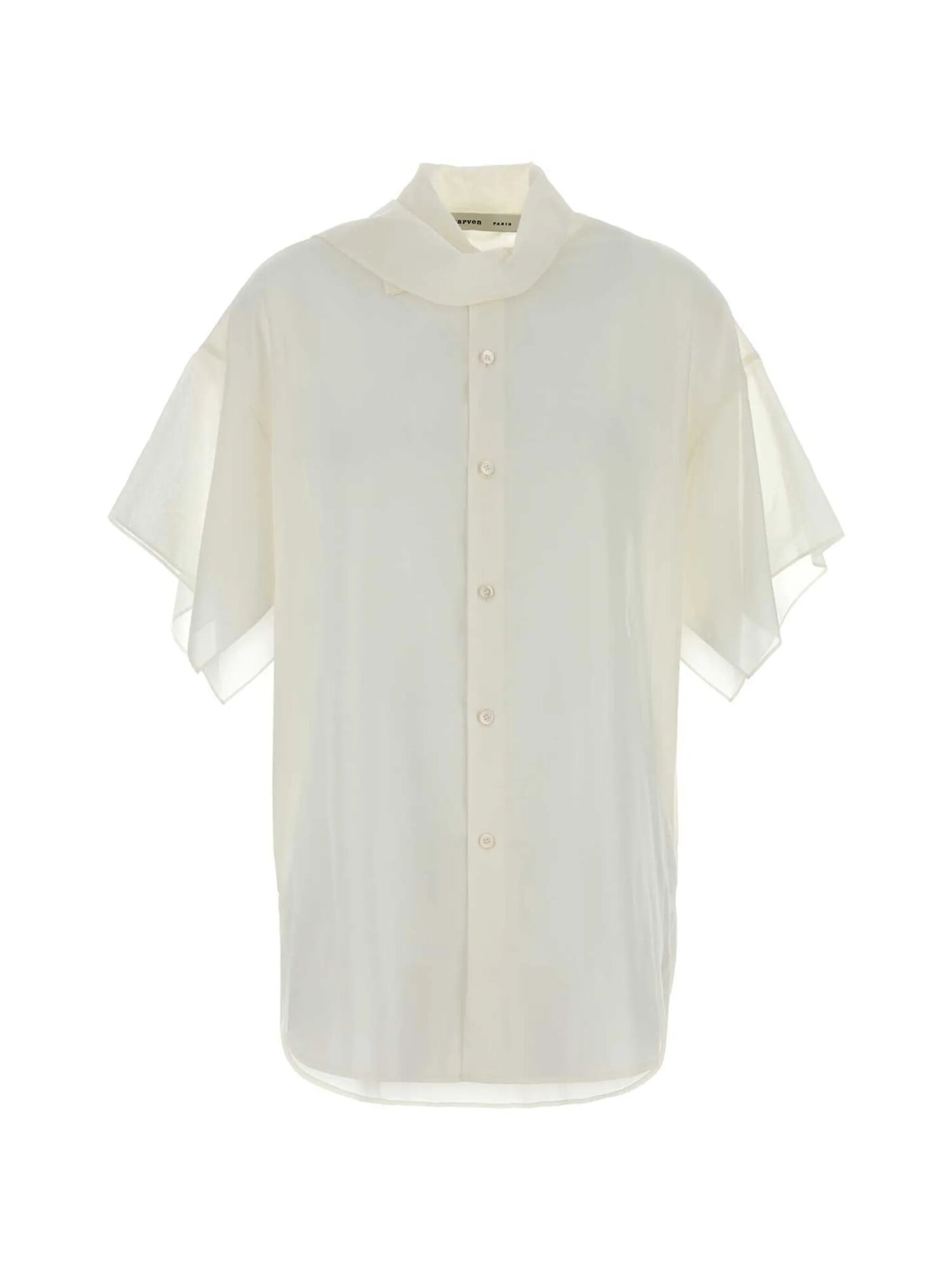 Рубашка Carven Draped shirt
